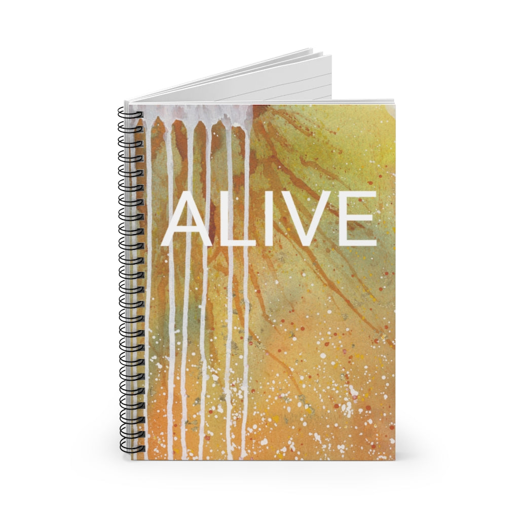 Spiral Notebook - ALIVE – Ellie Shefi
